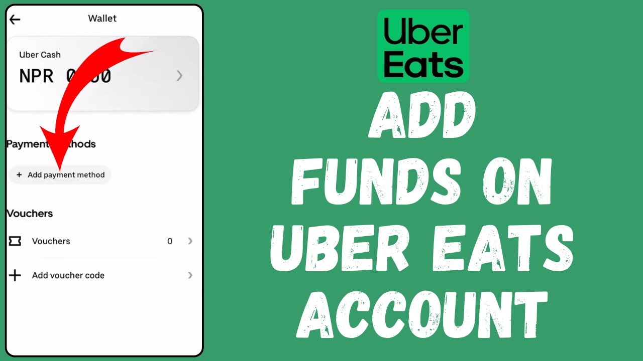 How to Add Funds to Uber Eats Account - YouTube
