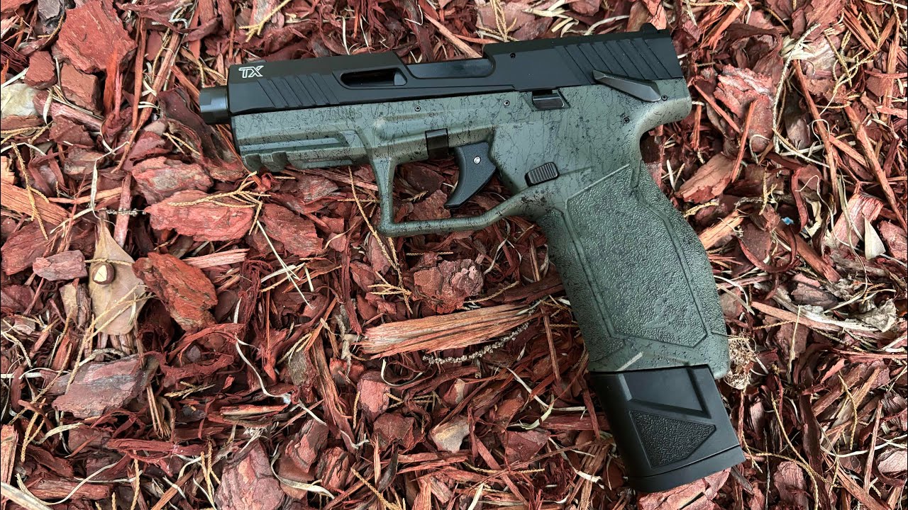 Newly Released Taurus TX22 Gen 2 First Rounds Downrange - YouTube