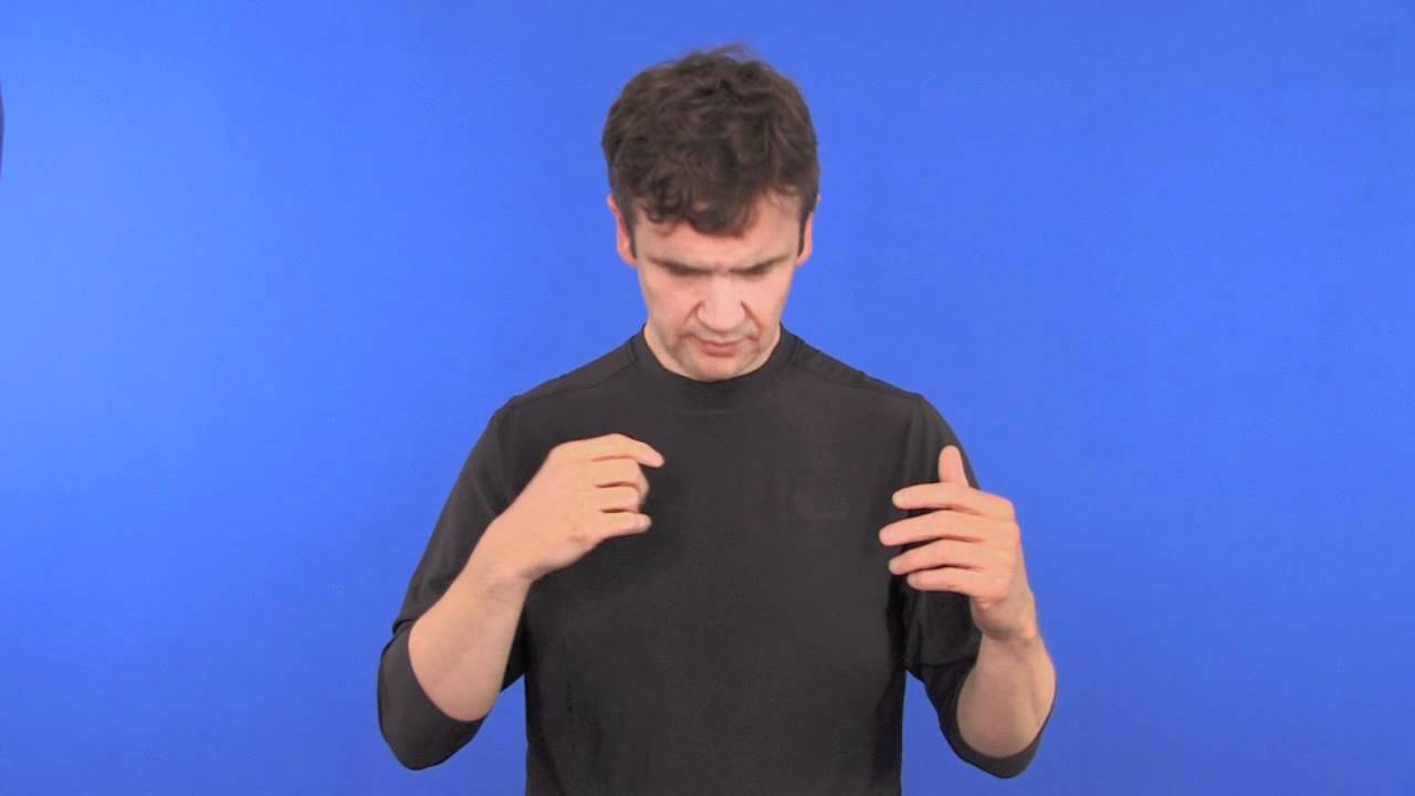 ASL Sentence of REALIZE (context A) - YouTube