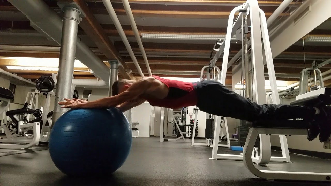 Hamstring, Glute, Lower Back and Core Roll-outs - YouTube