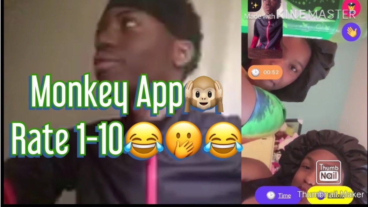 Monkey app🙉 Rate 1-10😂🤔 - YouTube