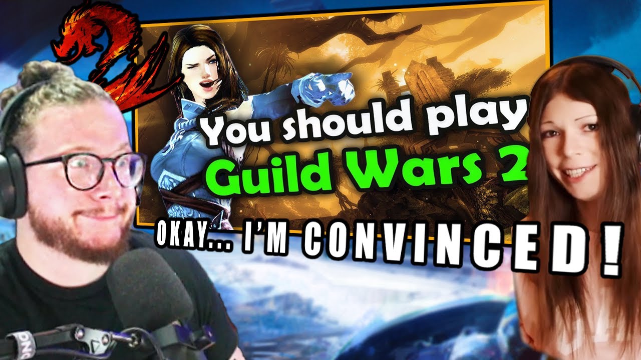 OKAY WE'RE PLAYING! | RJ REACTS To 'Convincing you to play Guild Wars 2 ...
