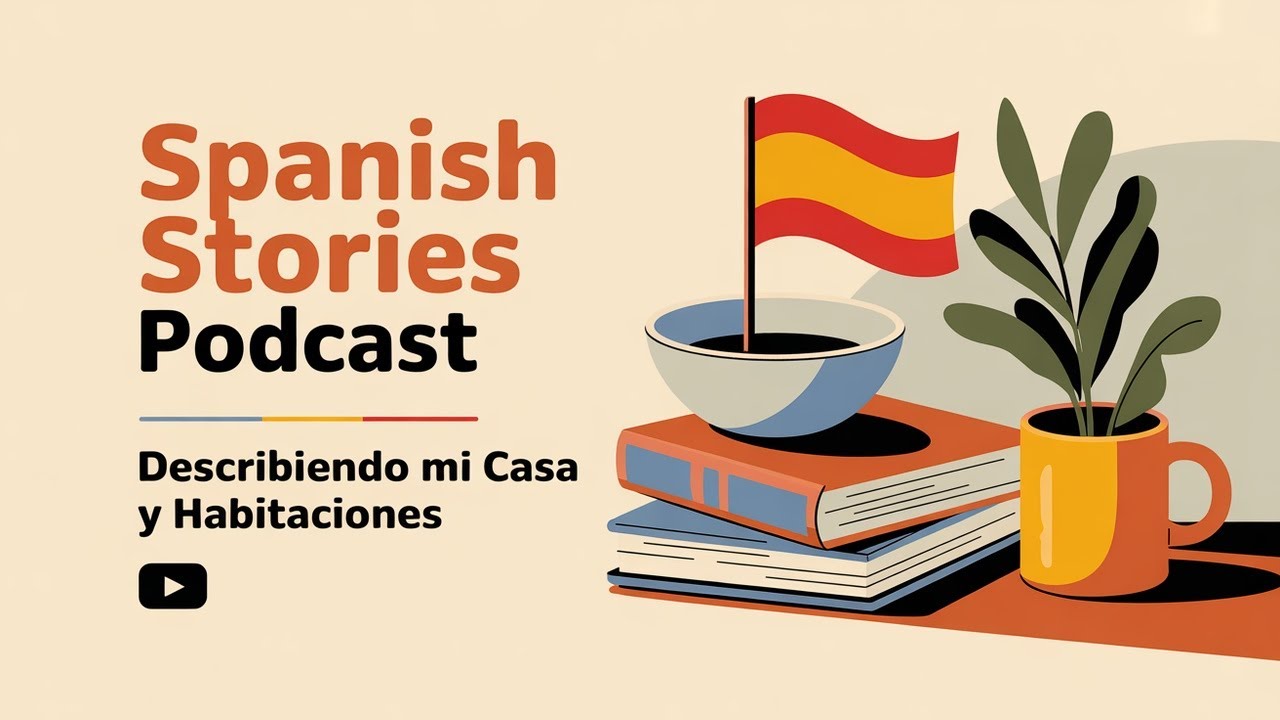 Spanish Stories Podcast: Describiendo mi casa y habitaciones - YouTube