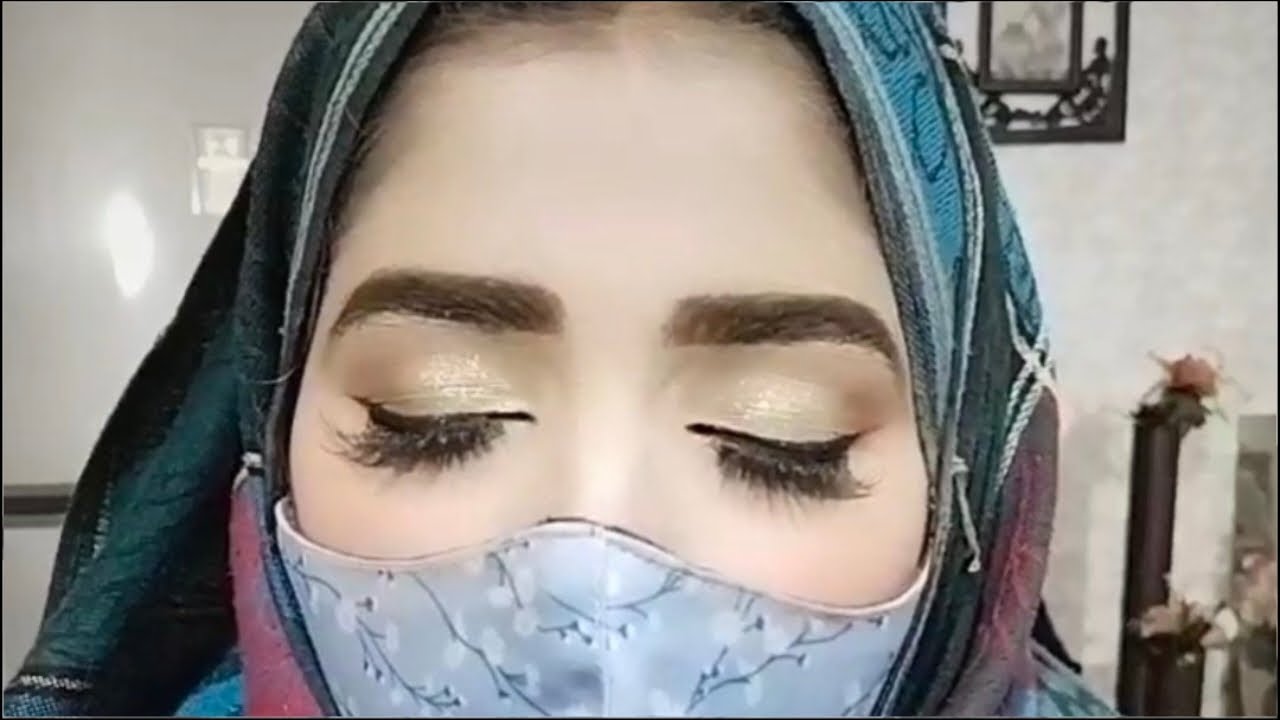 Very Simple Eyeshadow Tutorial|Simple eyes makeup tutorial|#Nabiha Shahzad - YouTube