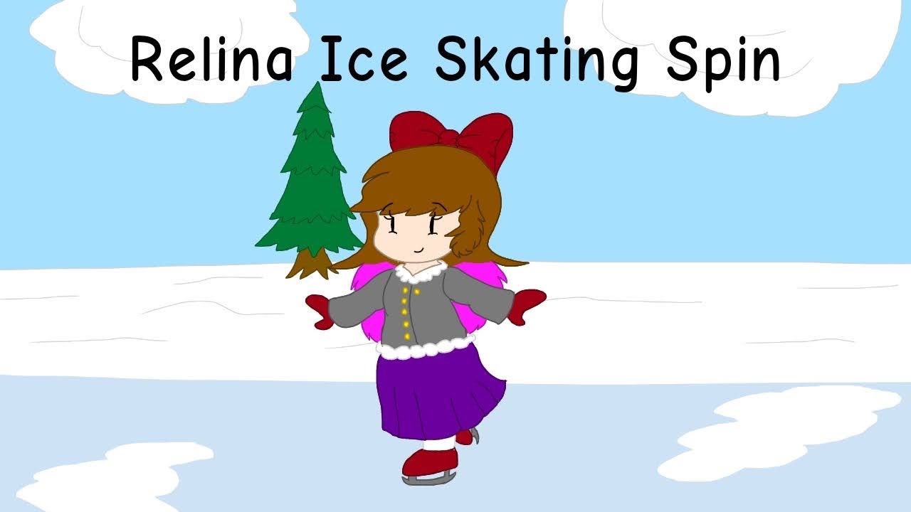 Relina Ice Skating Spin Animation - YouTube