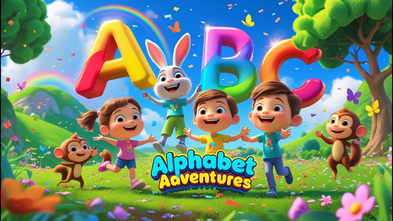 ABC Dance Party 🎉 | Learn Alphabet A-Z with Fun Animations & Catchy ...