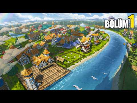 Yemyeşil Çayırlara Sıfırdan Düzenli Bir Şehir Kuruyoruz ! - Settlement Survival
