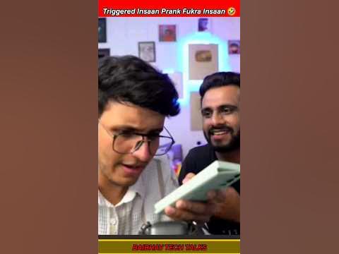 Triggered Insaan Prank Fukra Insaan 🤣 #triggeredinsaan #shorts #shortvideo - YouTube
