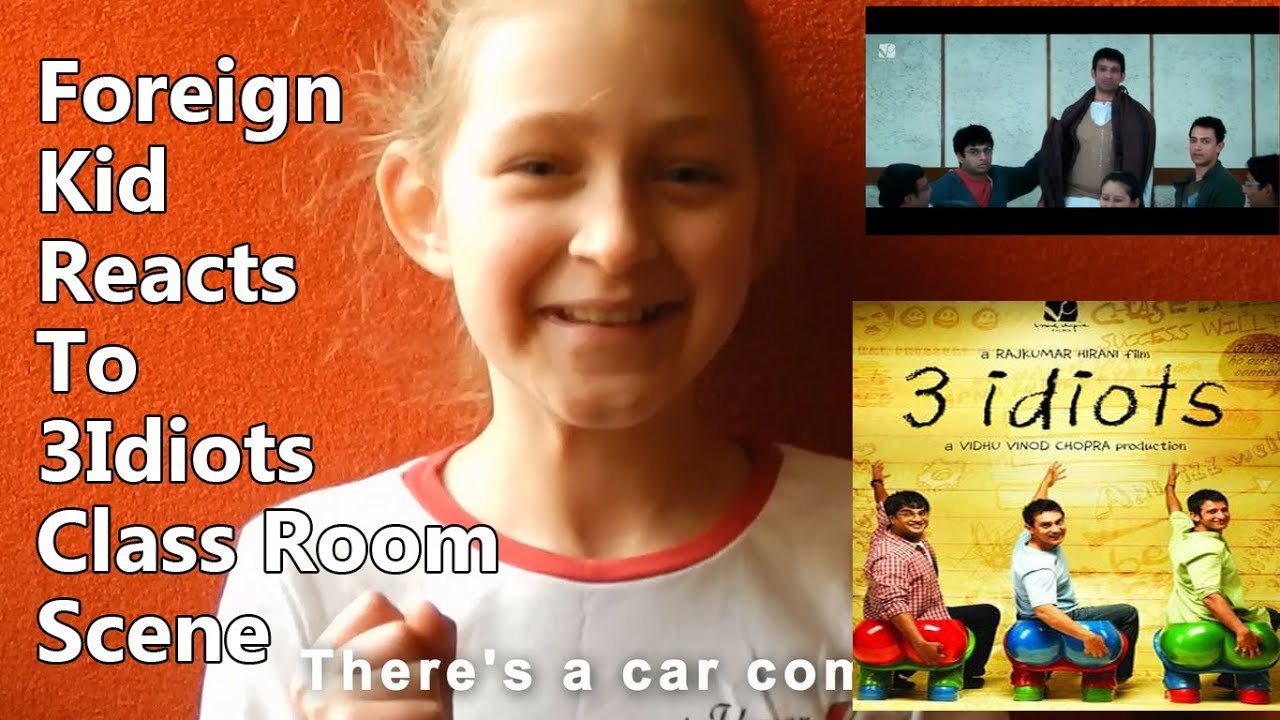 3 Idiots Induction Motor Scene Reaction | Foreign Kid Reaction - YouTube