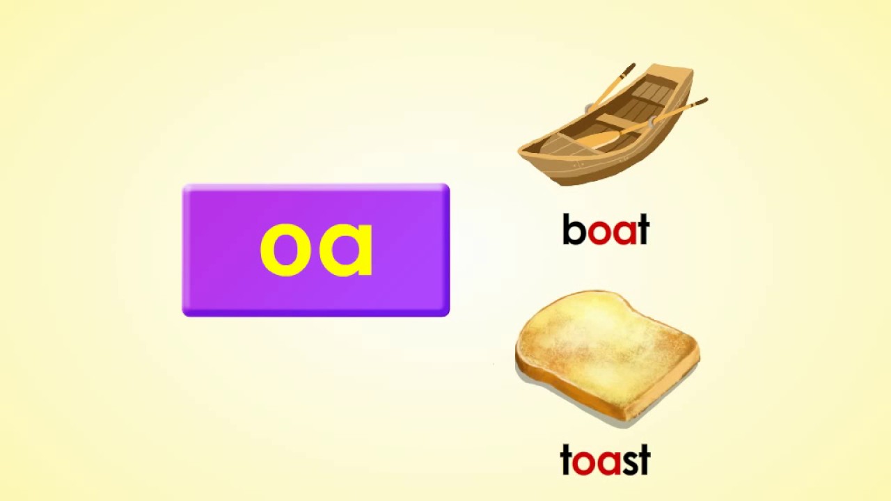 Phonics Lesson | oa, ow (digraphs) | Phonics Monster - YouTube