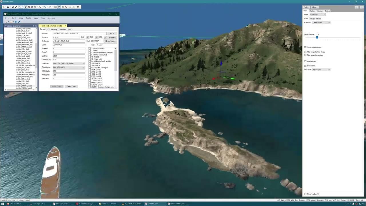 Removing trees - FiveM and CodeWalker - Working with LODs and streaming changes - Tutorial 1 of ...