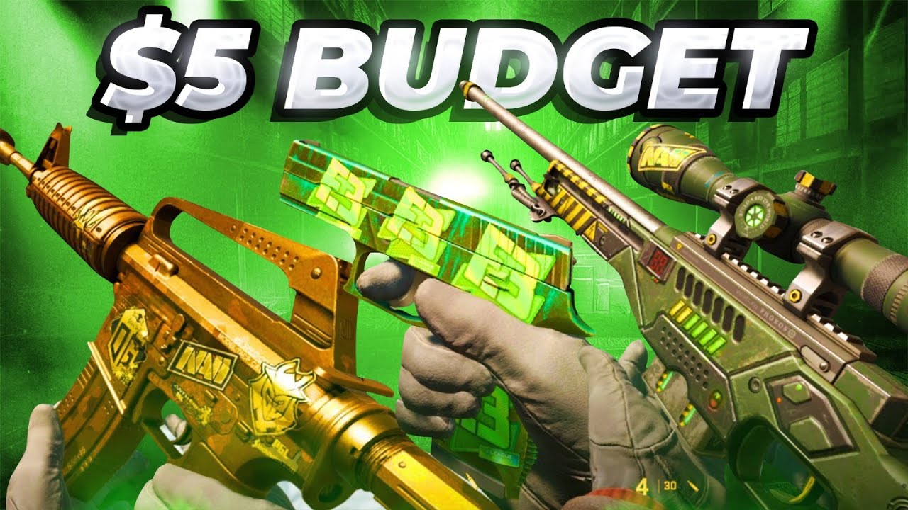 The Best $5 Budget CS2 Inventory | 2024 - YouTube