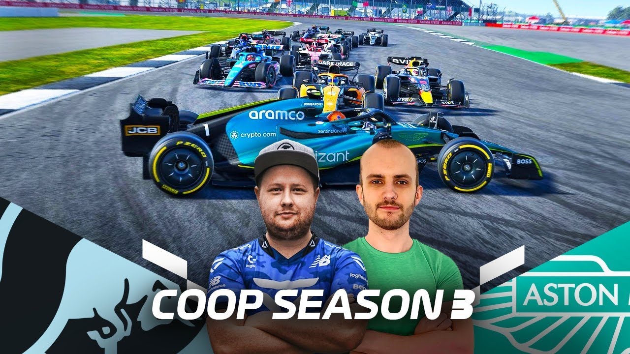 ALEX DAMAGE LAP 1 AGAIN - F1 22 Two Player Career Silverstone - YouTube