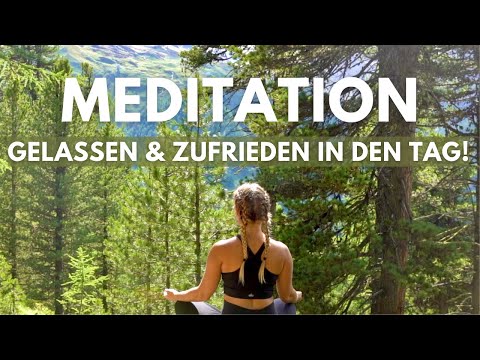 Morgen Meditation 5 Minuten 🐥 gelassen & zufrieden in den Tag!