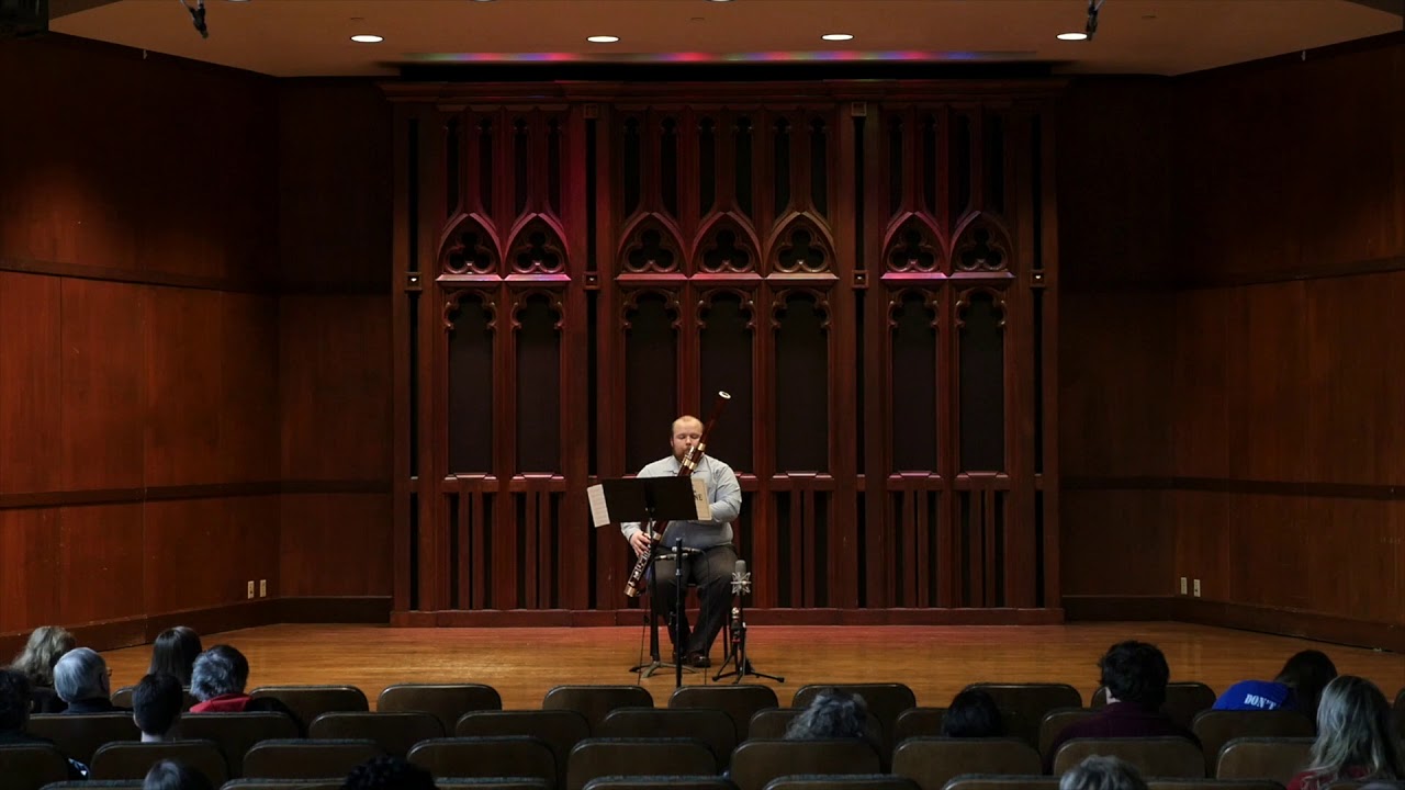 Willson Osborne - Rhapsody for solo bassoon - YouTube