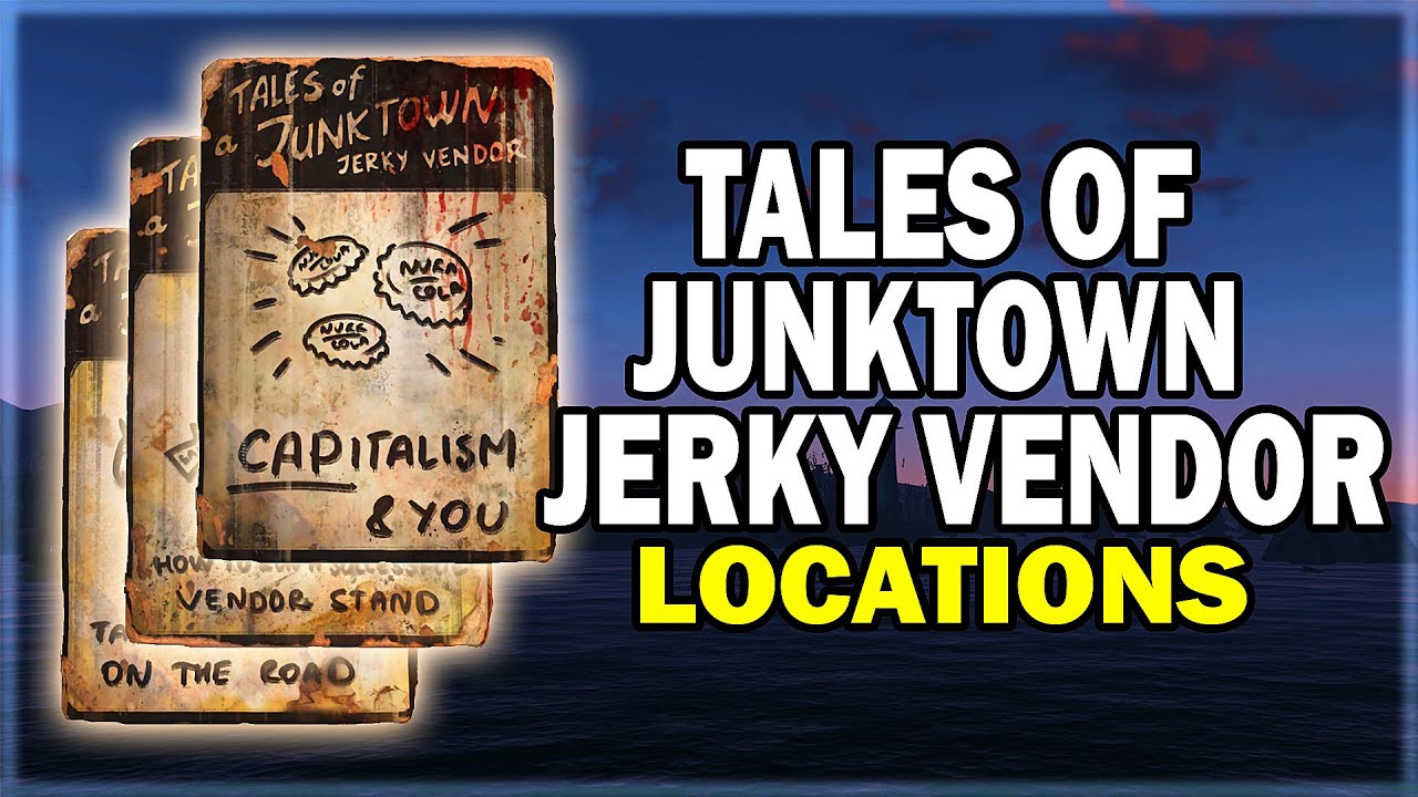 All Tales of Junktown Jerky Vendor Magazine Locations - Fallout 4 ...