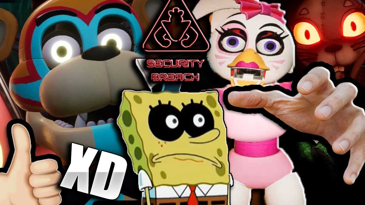 el FNAF Security Breach con MEMES 😎👌 (Mejores momentos) - Five Nights ...