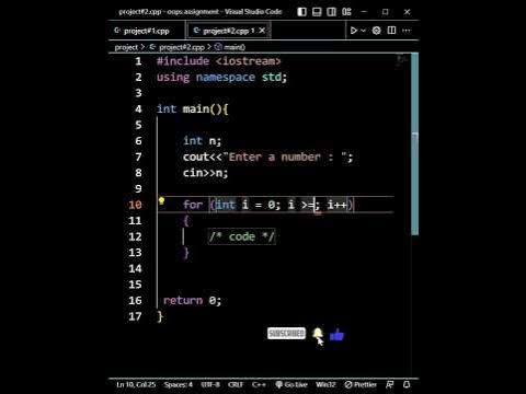 Sololearn Countdown project 2. C++ - YouTube