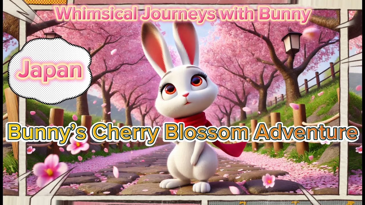 Bunny’s Cherry Blossom Adventure | Whimsical Journeys with Bunny - YouTube