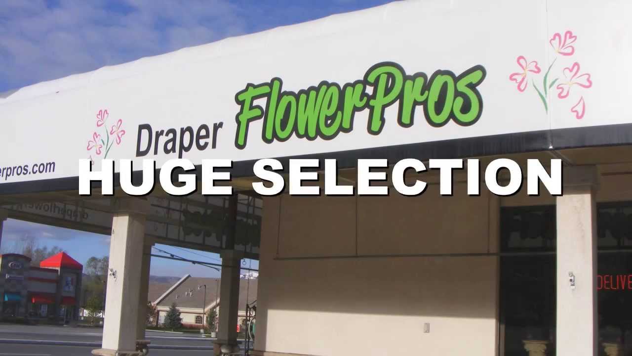 Hanging Flower Baskets | Draper Flower Pros Utah - YouTube