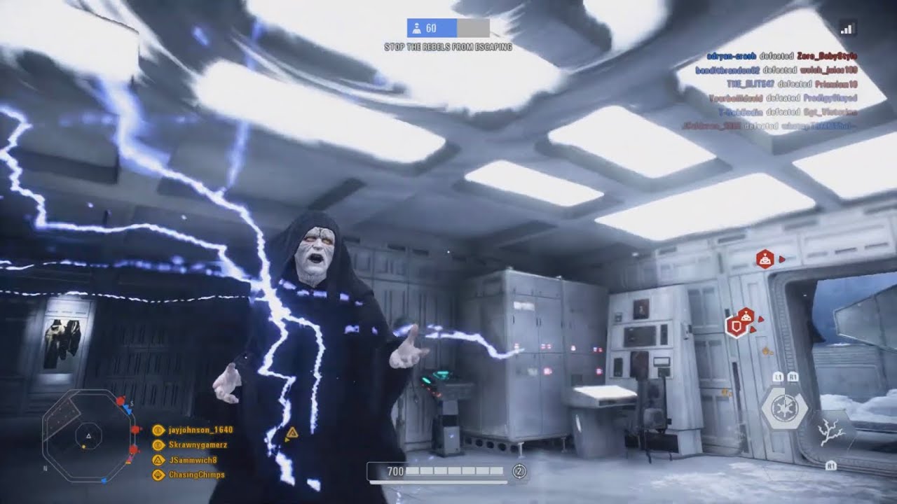 Star Wars Battlefront II (Galactic assault ) PALPY HANDLES HOTH ...
