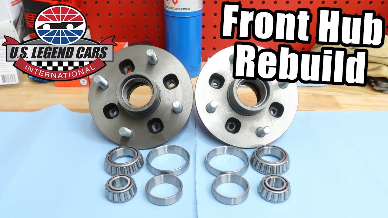 Cleaning and Rebuild The Front Hubs on our Legend Car! - YouTube