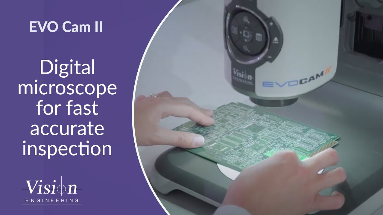 EVO Cam II Digital Microscope for fast, accurate inspection - YouTube