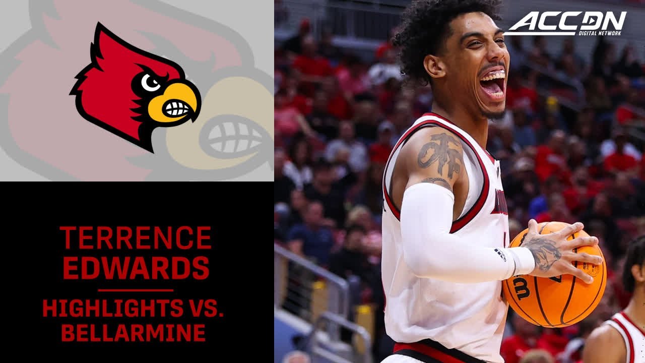 Louisville's Terrence Edwards Jr. Busts Out With 26 Points - YouTube