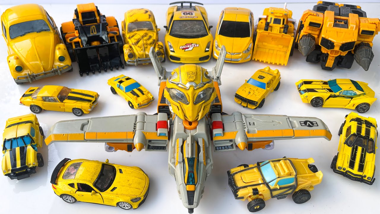 Collection BUMBLEBEE Transformers Yellow Cars Show - Stopmotion Movie ...