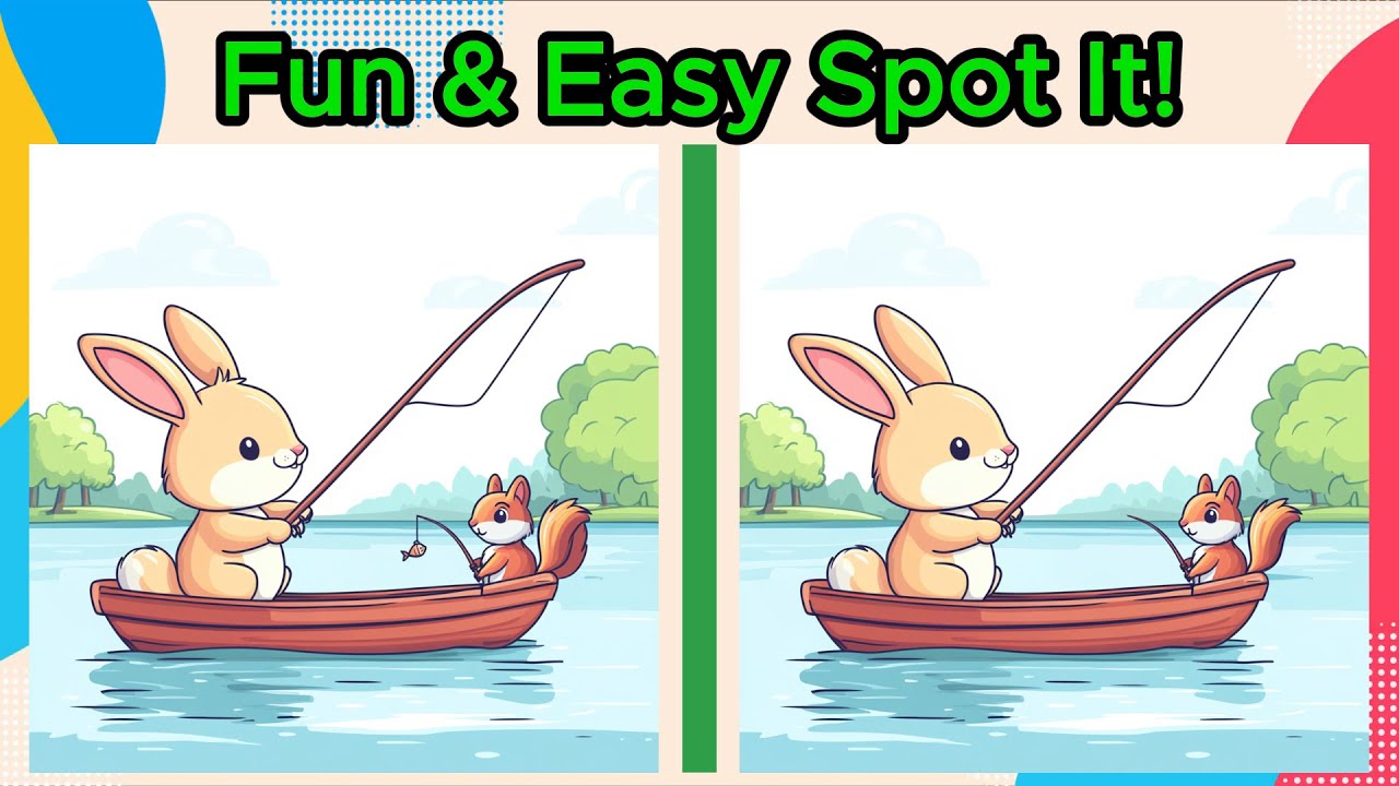 Easy 57 | Find The Difference | Fun & Easy Spot It! #findthedifference ...