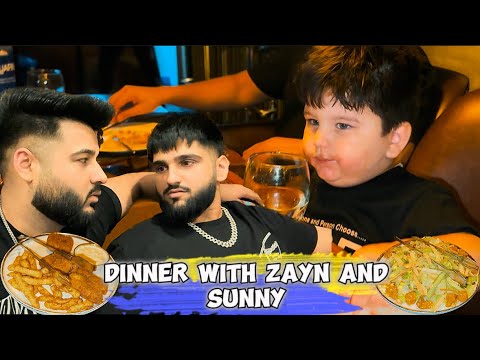 Dinner With Zayn And Sunny | Zeeshan Jutt | Vlog - YouTube