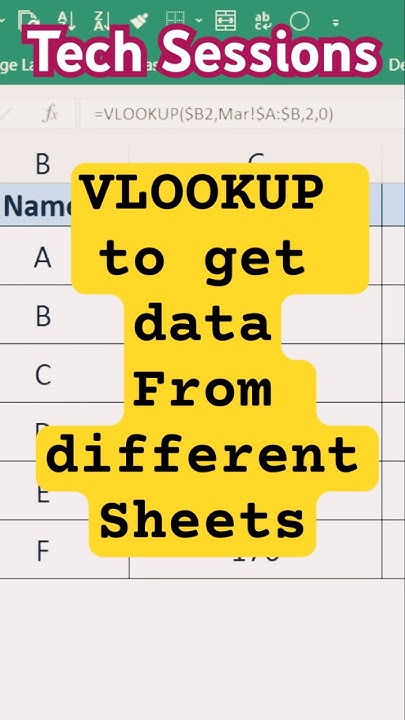 VLOOKUP to Copy data from different sheet - YouTube