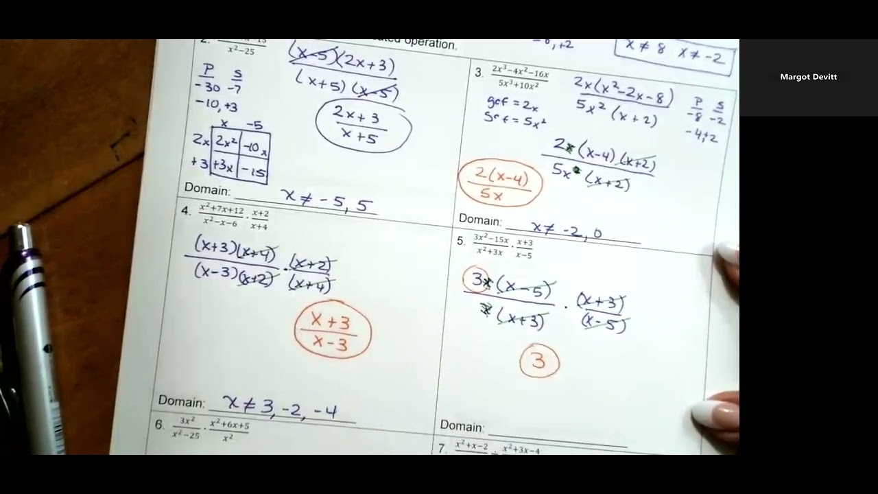 Math 3 Topic 3 Review - YouTube