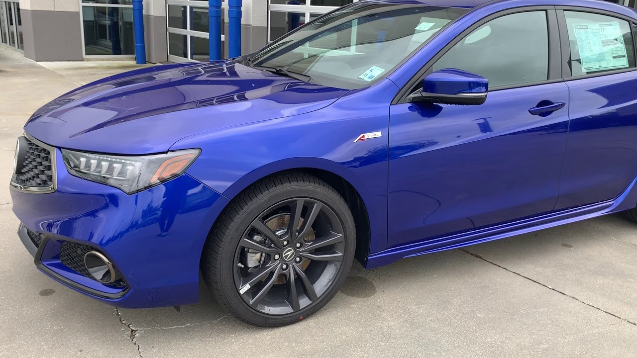 2020 Acura TLX Aspec Walk Around - YouTube