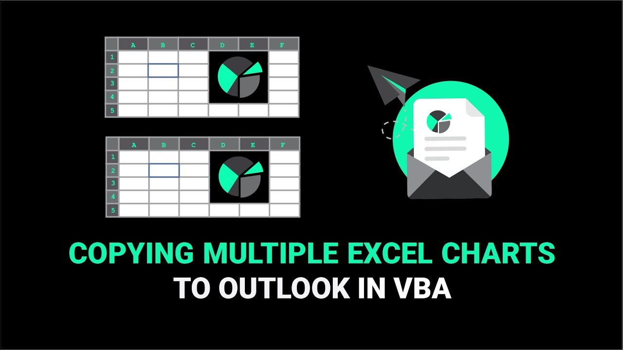 How To Copy Multiple Excel Charts To Outlook Using VBA YouTube