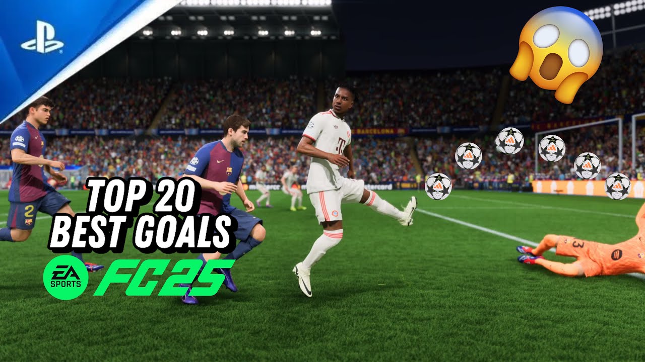FC25 - TOP 20 GOALS #2 | PS5 [4K60] - YouTube