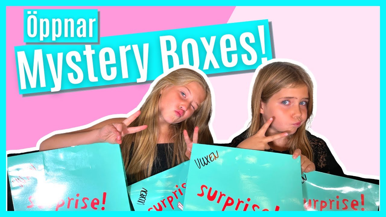 MYSTERY BOX från Flying Tiger! VLOGG - YouTube