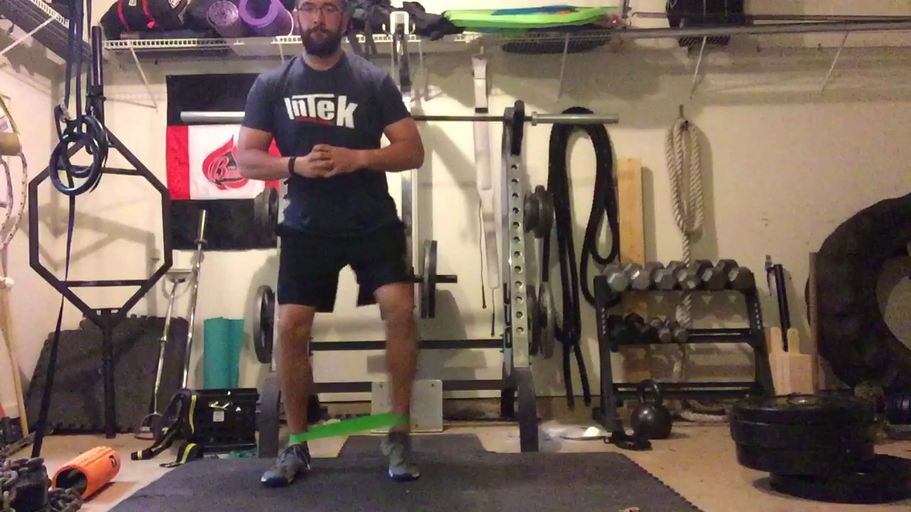 Mini-band side shuffle - YouTube