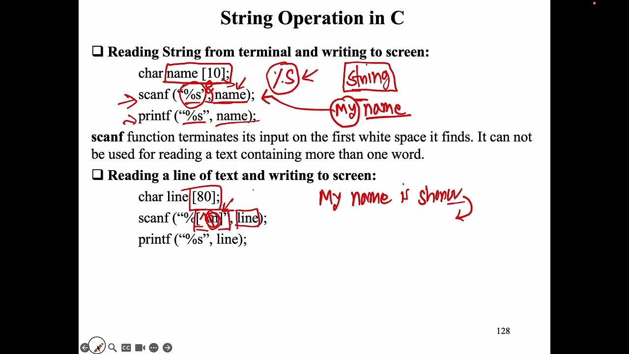 Part 5: Strings and Functions - YouTube