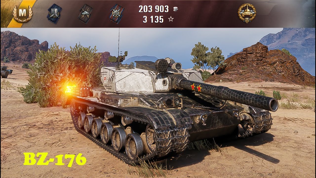 BZ-176 - World of Tanks UZ Gaming - YouTube