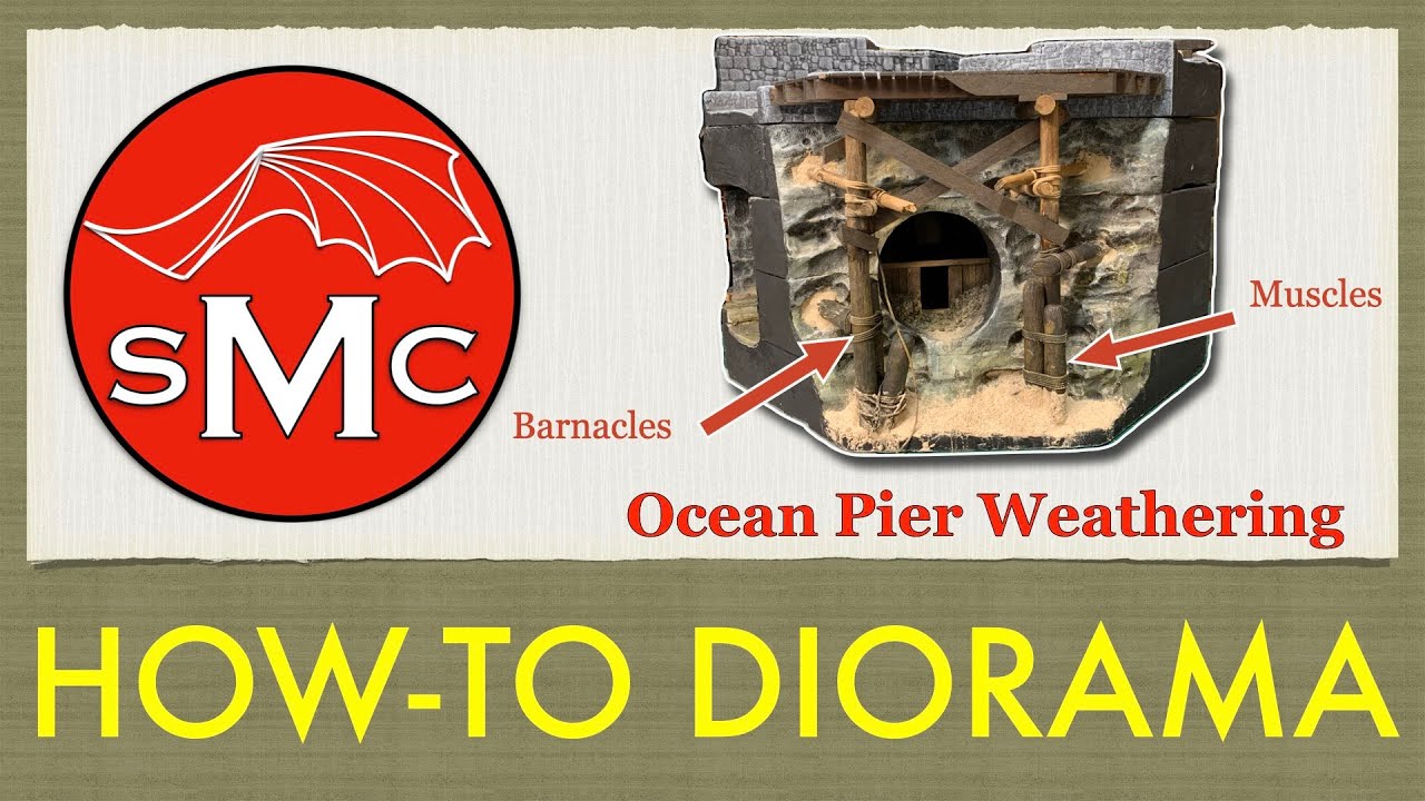 Replay of How-To Diorama Ep.93 - Ocean Pier Weathering - YouTube