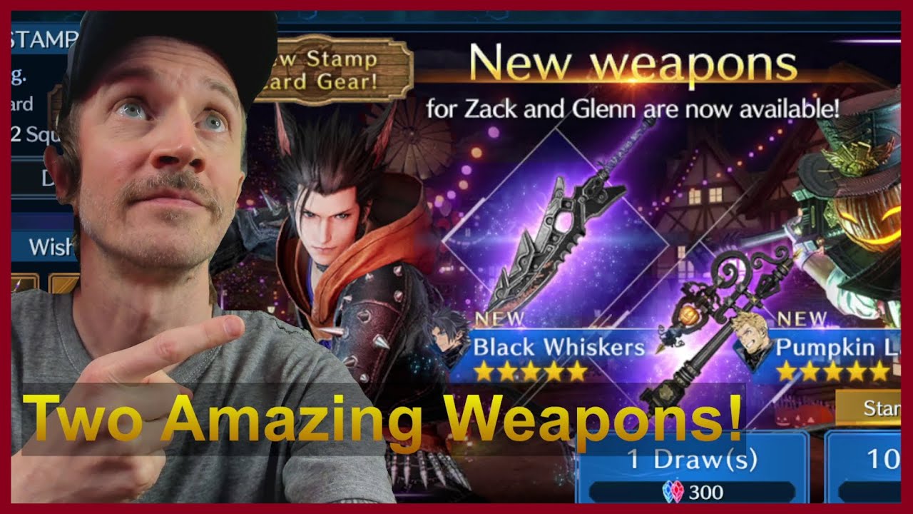 Zack/Glenn Halloween Banner Review + Draws/Wishlist Priority! || FF7 ...