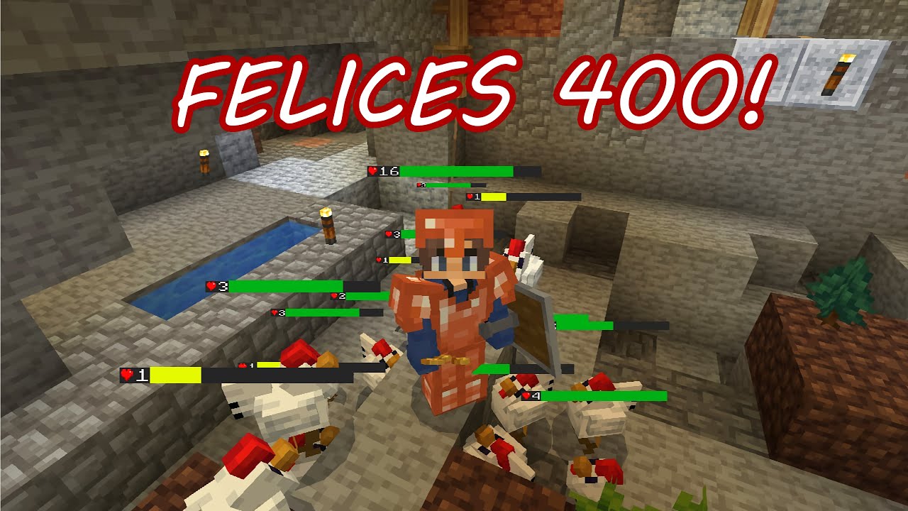 El LOCO de LOS POLLOS! -minecraft frontiers - YouTube