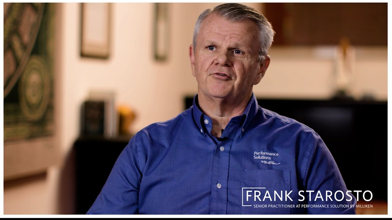 Frank Starosto Discusses Performance Solutions by Milliken - YouTube