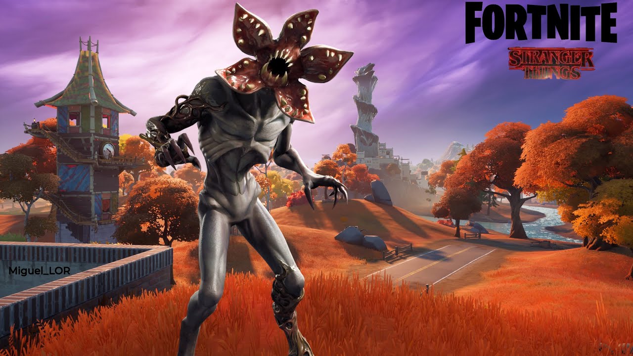 Skin Demogorgon Fortnite temporada 6 playstation 4 - YouTube