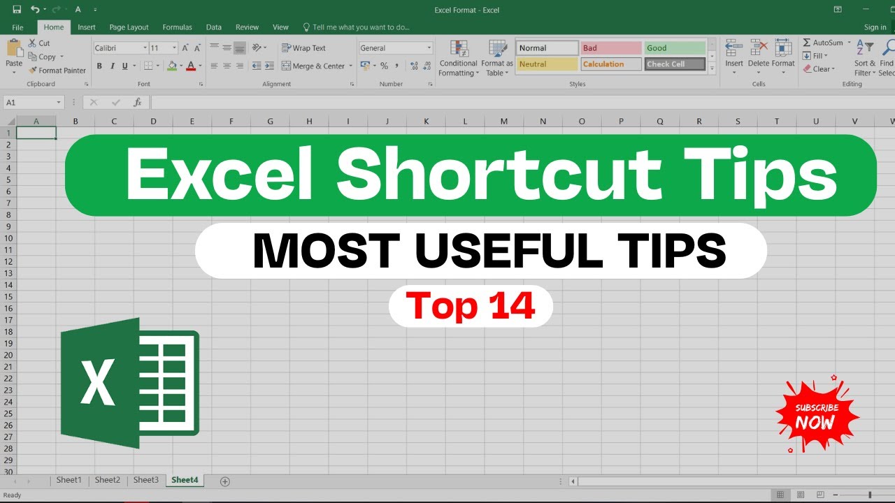 🎯 Top 14 Daily Use Excel Shortcuts | Excel Tips & Tricks for Everyone ...