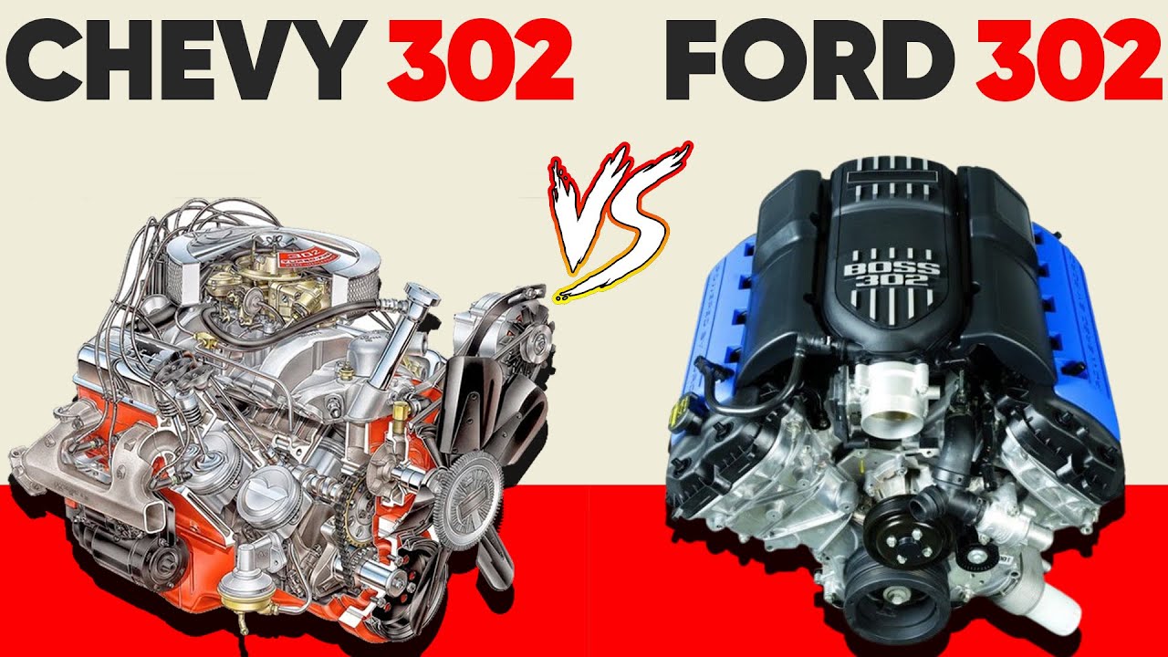 The Chevy 302 vs The Ford Boss 302 V8 | Who Was The King? - YouTube