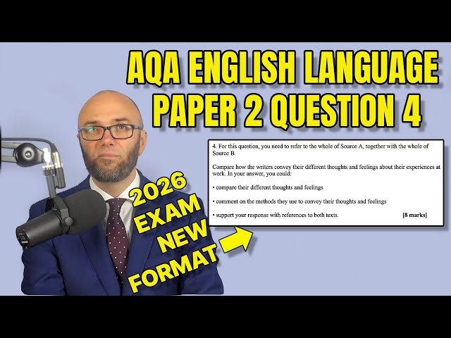 New Aqa Gcse English Language Revision Paper 2 Question 4