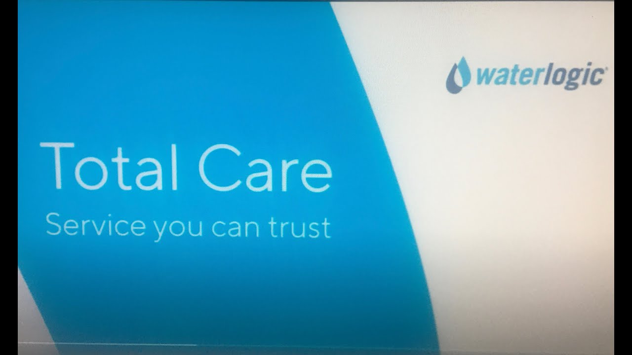 WATERLOGIC WL250/FILTER FLUSHING - YouTube