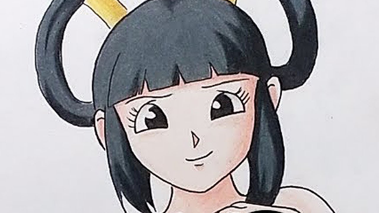 Drawing Yurin (Dragon Ball Super) | Dibujando a Yurin - YouTube